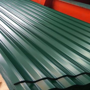 What are prepainted corrugated gi sheet used for?