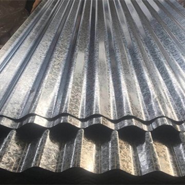 Regular Spangle Galvanized Corrugated Steel Roofing Sheet: Durable ...